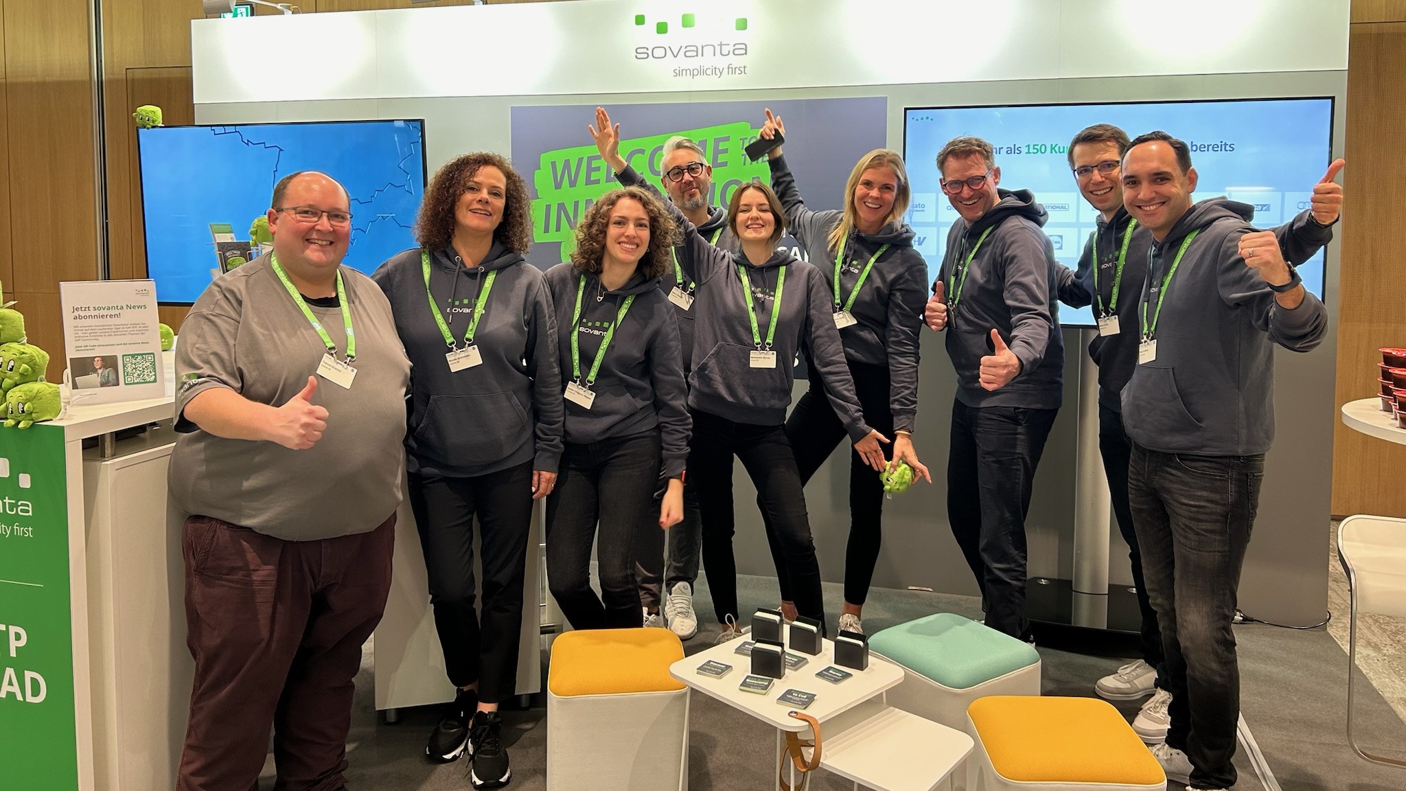 Many first times at the DSAG Technologietage 2024 in Hamburg - sovanta AG