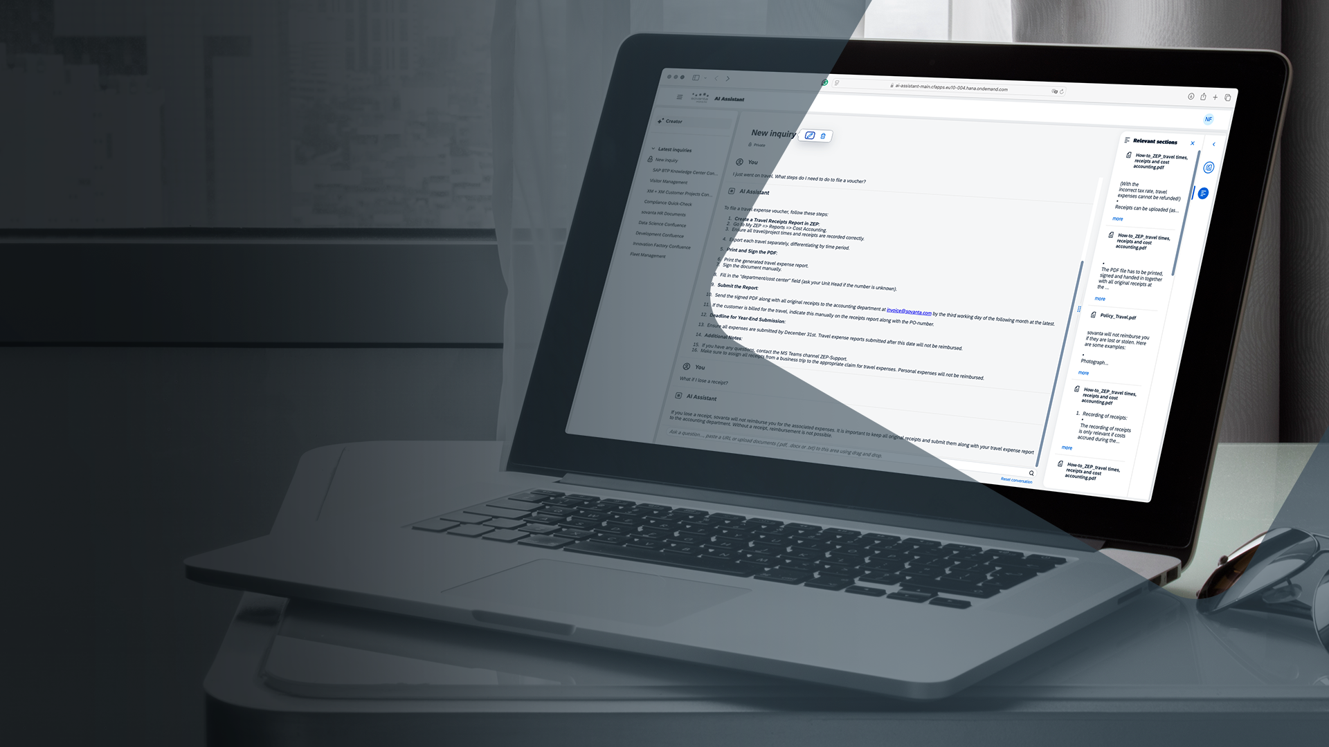 GenAI DocumentChat - sovanta AG
